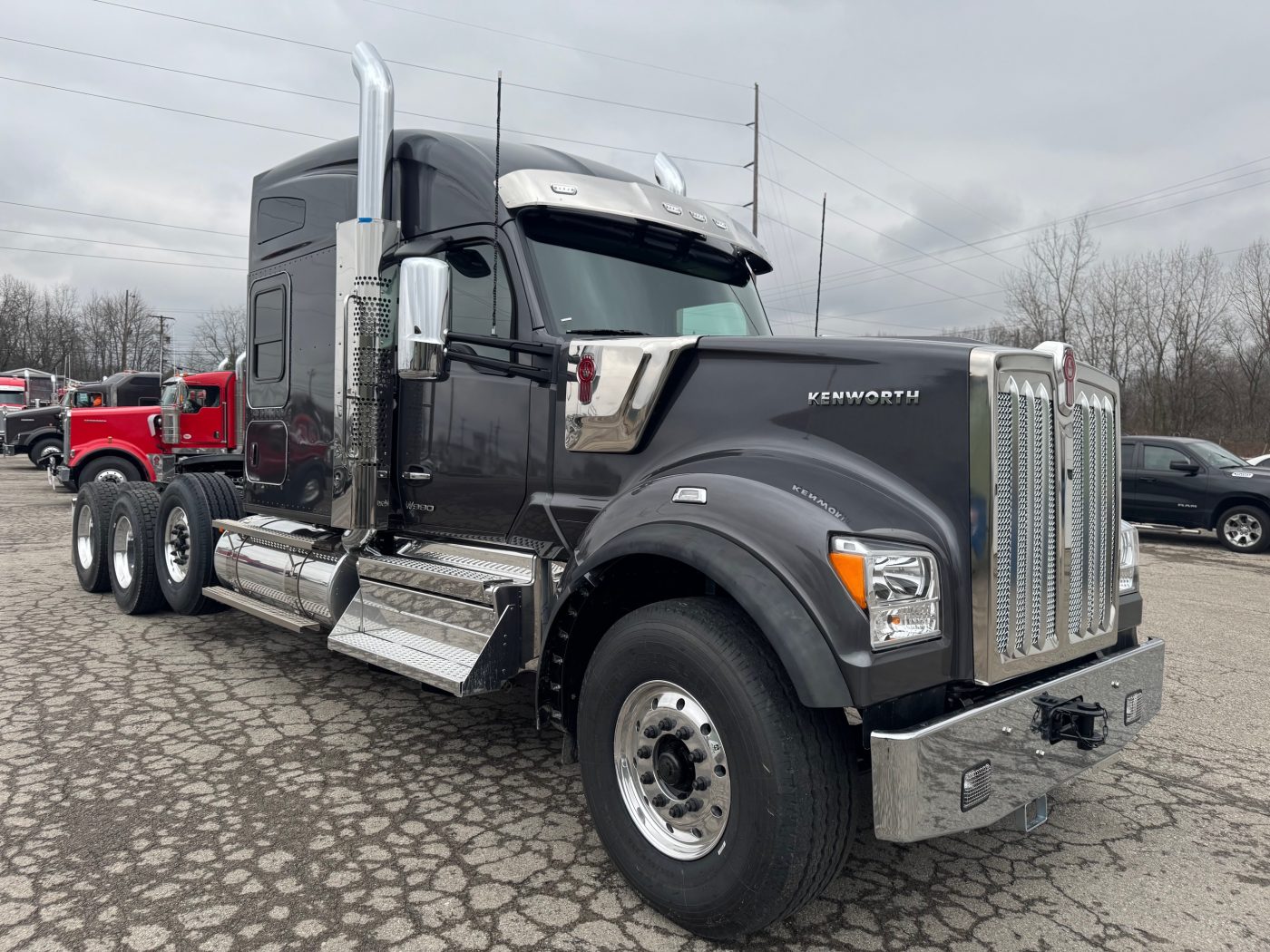 2025 Kenworth W990 76" Midroof 4 axle - Youngstown Kenworth